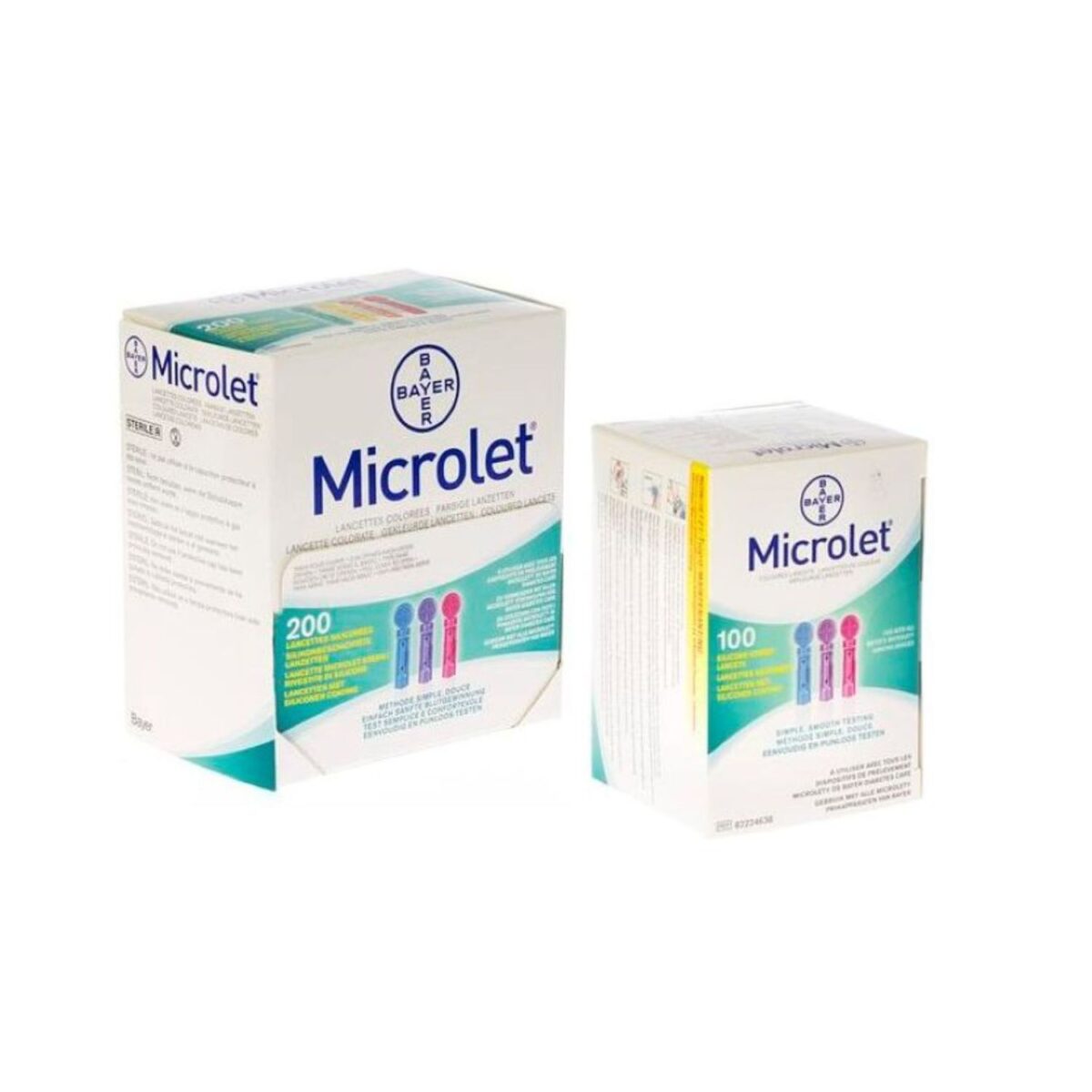 Bayer – Microlet Gekleurde Lancetten | Medical Werff BV